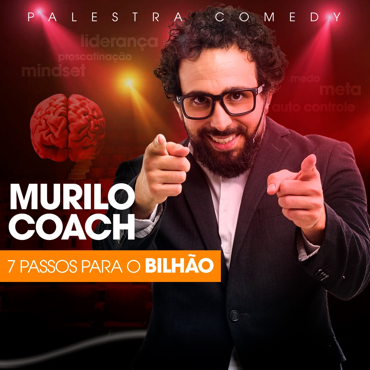 Murilo Couto traz stand up para Santana de Parnaíba dia 16/3