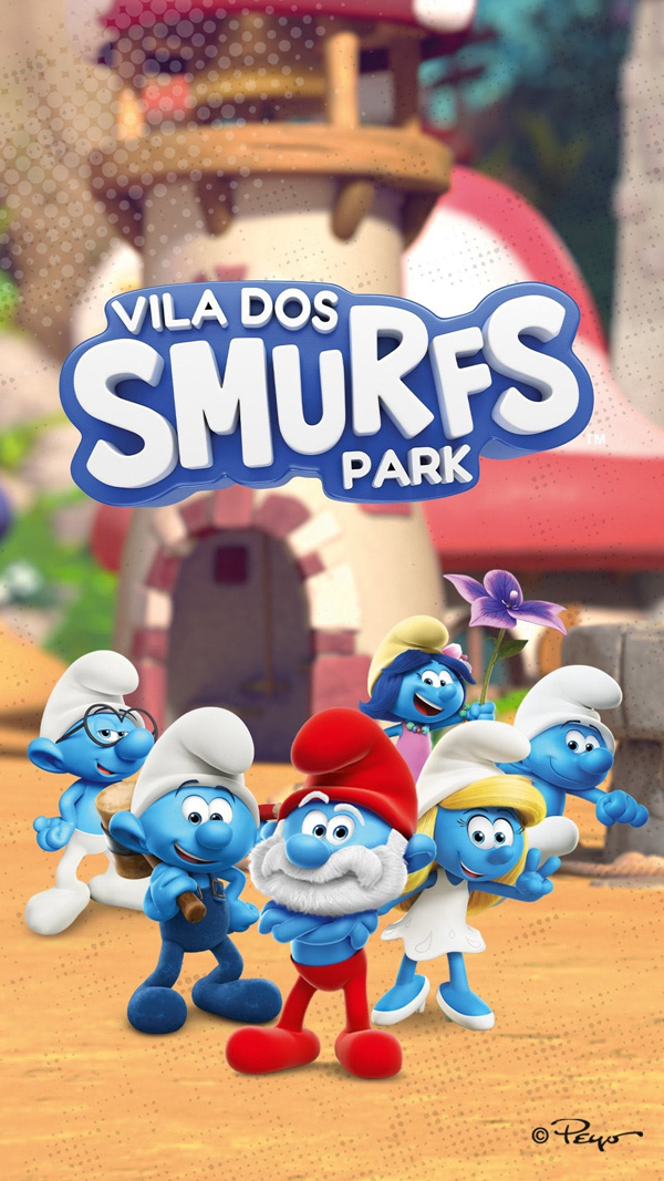 Vila dos Smurfs Park terá 17 atrações em São Paulo - 2025